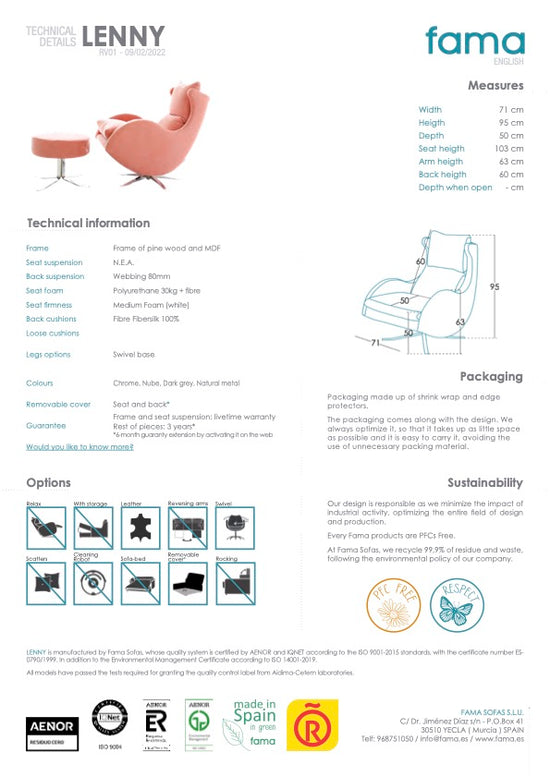 LENNY CHAIR – Martin Daniel Interiors