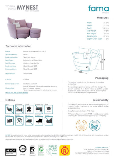 MYNEST CHAIR – Martin Daniel Interiors